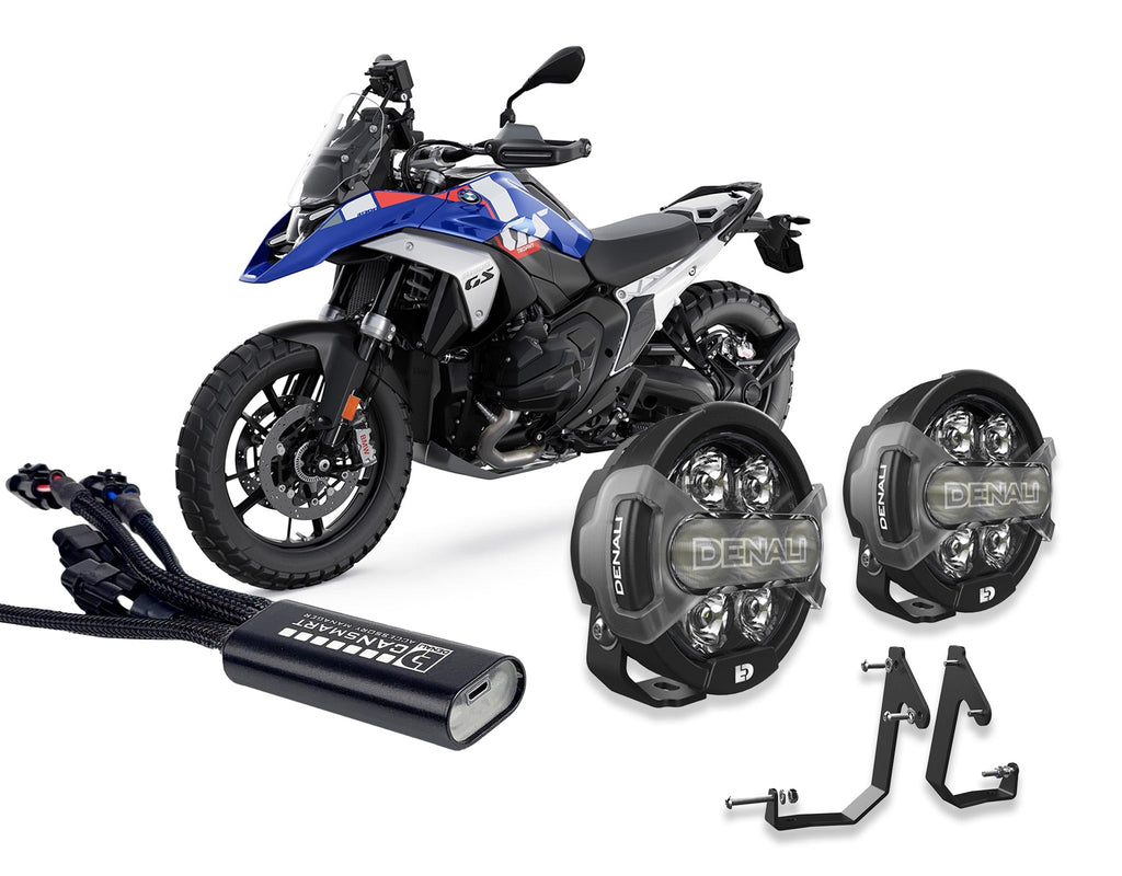 Vehicle-Specific LED Off-Road Light Kits for Motorcycles by DENALI