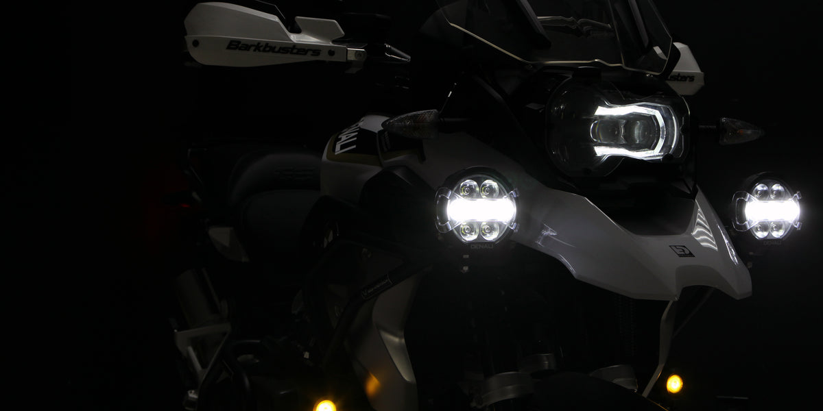 DENALI D7 PRO Dual-Beam 4-inch Dia. LED Driving Light with Swappable X-Lens