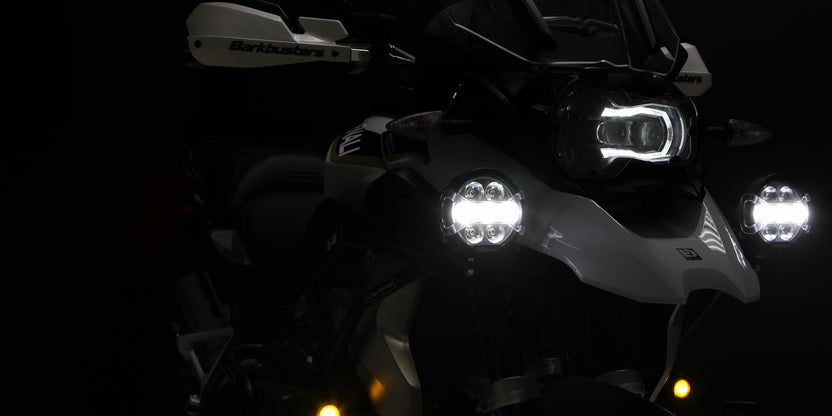 DENALI D7 PRO Dual-Beam 4-inch Dia. LED Driving Light with Swappable X-Lens