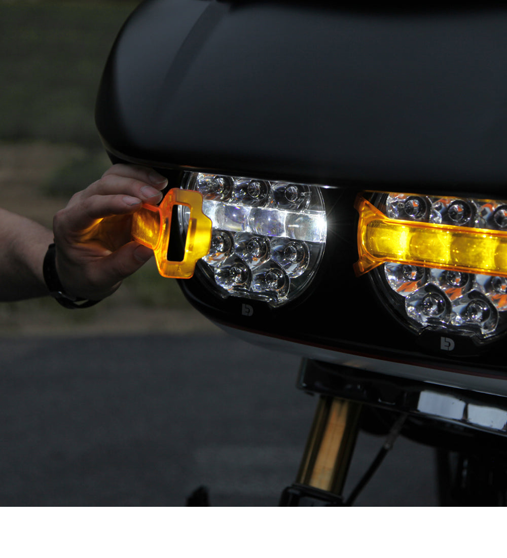 D14 Destroyer LED Headlight for Harley-Davidson & Scrambler Motorcycles