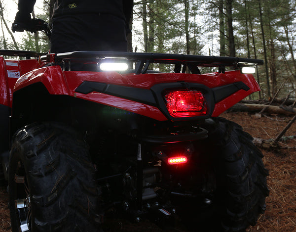 Dual LED Backup Lighting Kit with Flush Mount – DENALI Electronics