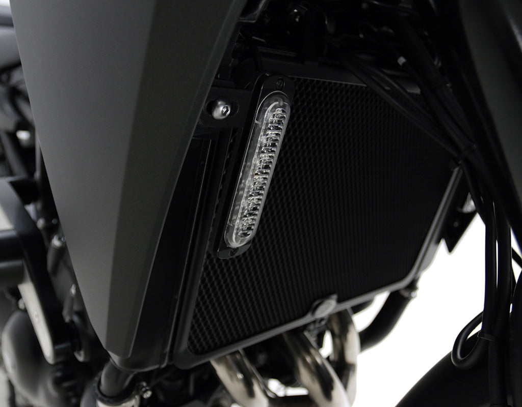 طقم إضاءة الرؤية DRL مع حامل أوفست - أبيض أو كهرماني – DENALI Electronics